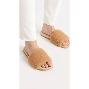Jenni Kaye | Shoes | Brand New Jenni Kayne Shearling Slide Sandals Size ...